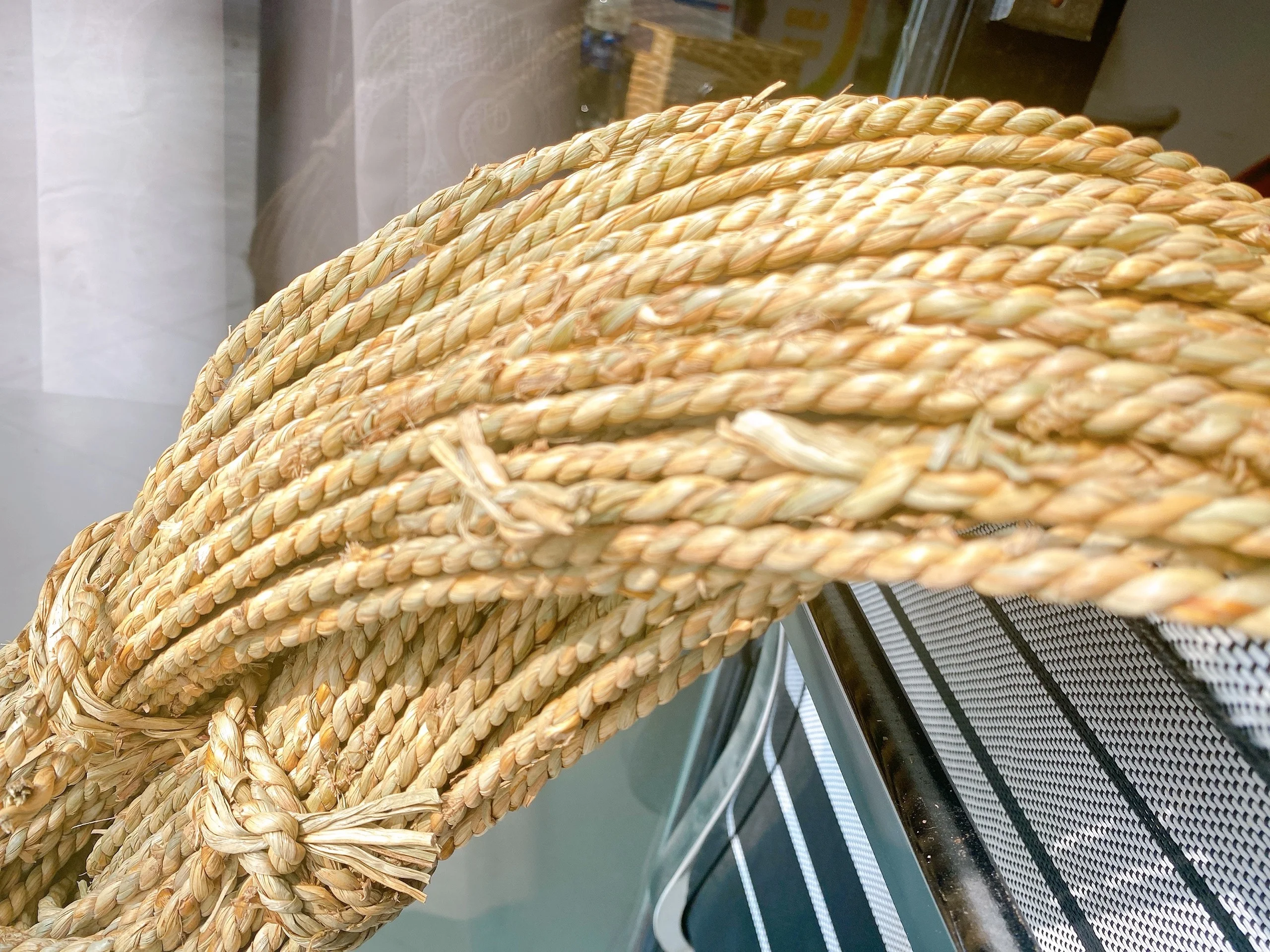 Handmade Seagrass Rope Twisted Cord Craft for Baskets