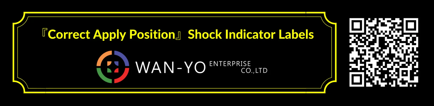 Shock Sensor Indicator : Impact Label 100g Shipping Damage Indicators ...