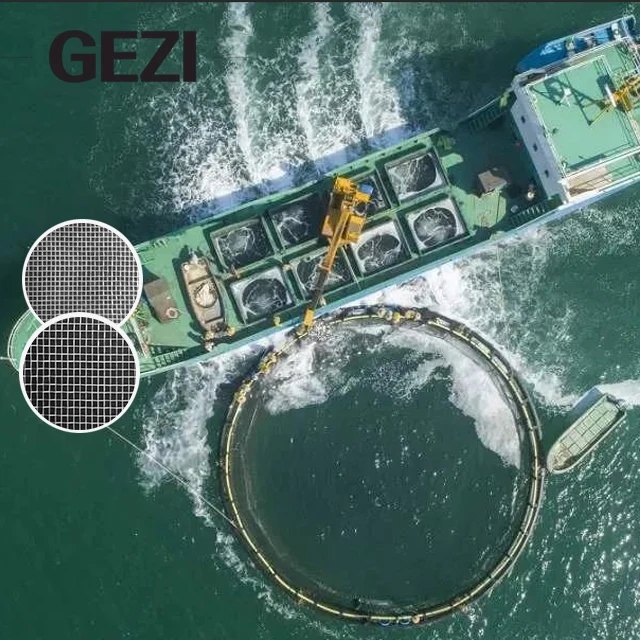 Floating Fish Farming Aquaculture Trap Fishing Trap Nets Aquaculture ...