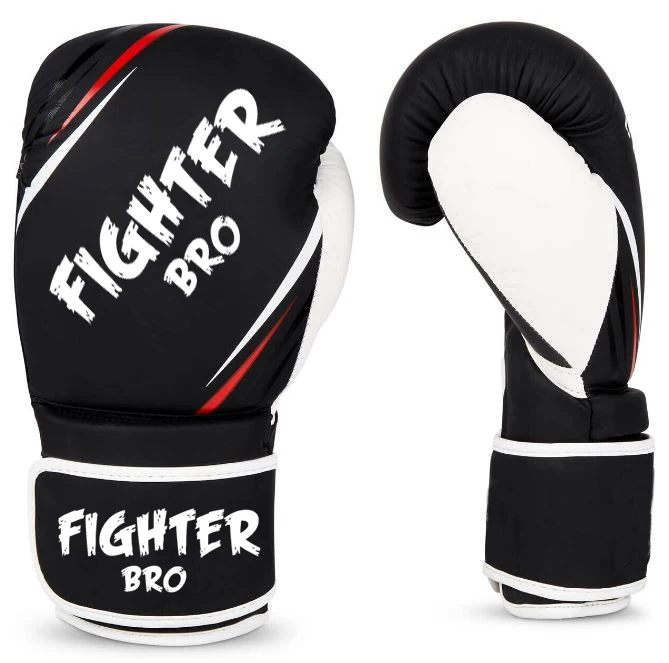 Genuine Leather Boxing Gloves Custom Boxing Gloves High Quality Fighter ...