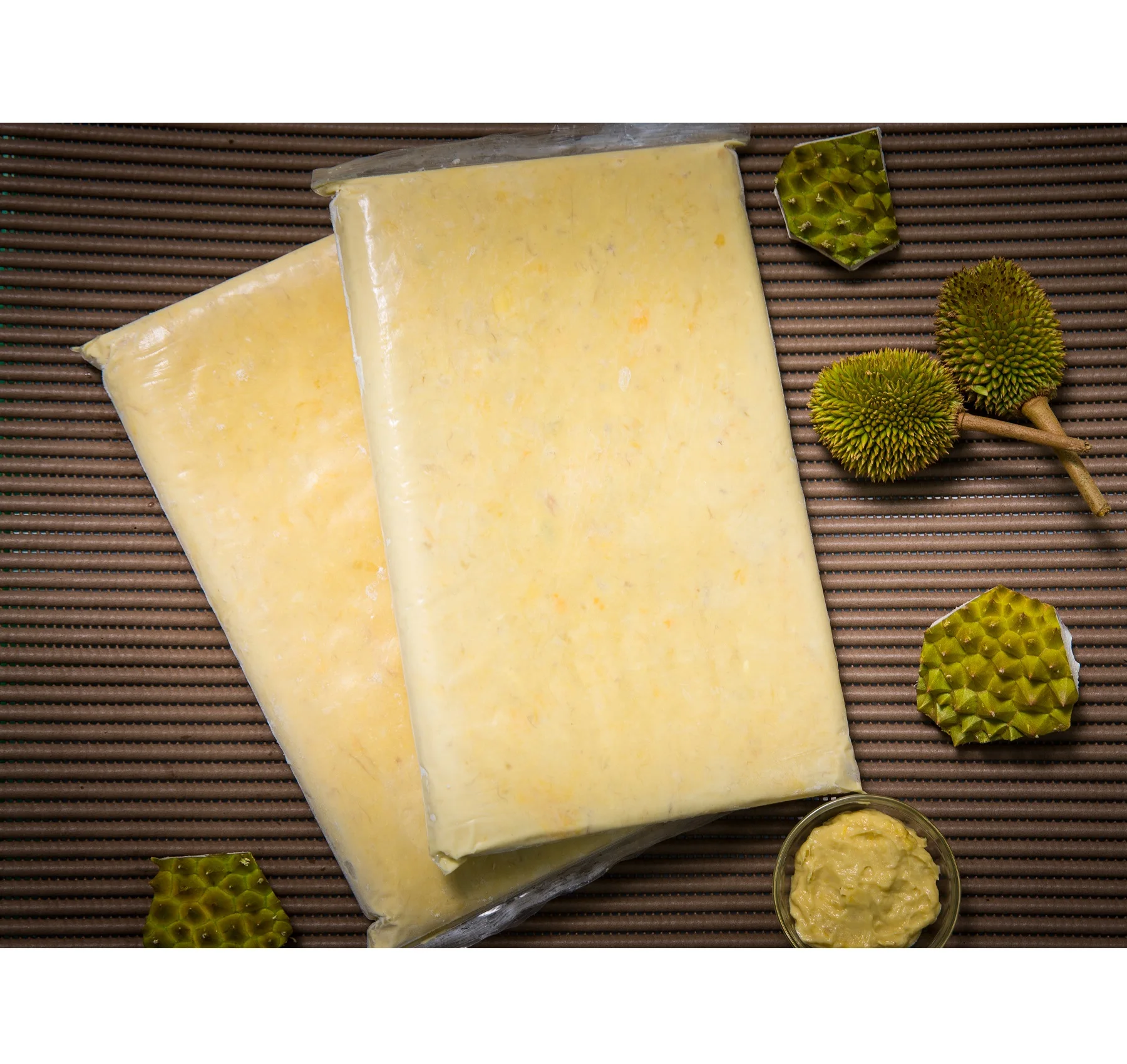 Premium Standard 100% Pure Frozen Durian Paste Ioi D168 From Fresh ...