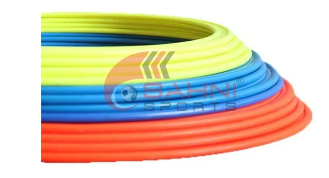 Heavy Plastic Moulded Flat Agility Rings Soccer Training Equipment ...