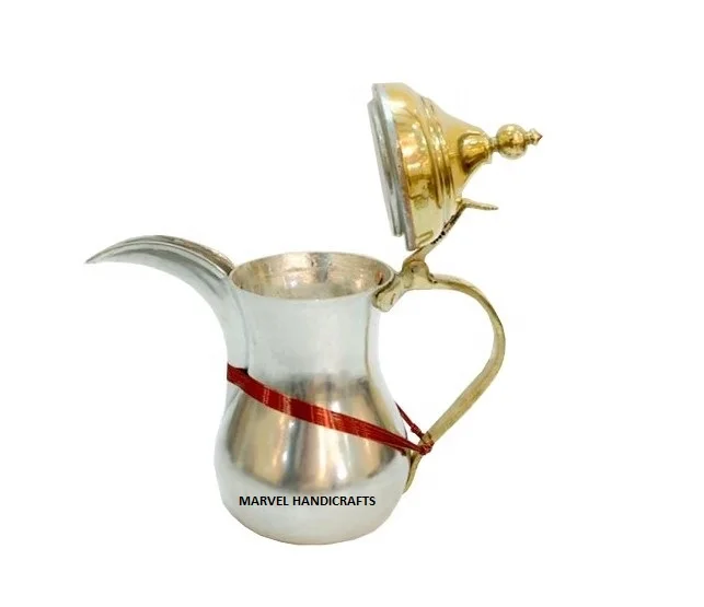 TRADITIONAL BRASS ARABIC DALLAH TEA COFFEE POT MANUFACTURER FROM INDIA ...