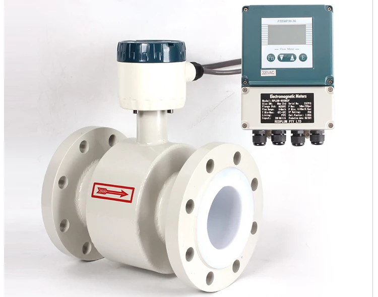 Dn65 Sewage Split Elecsewage Split Electromagnetic Flow Meter With Ip68 Water-proof ...