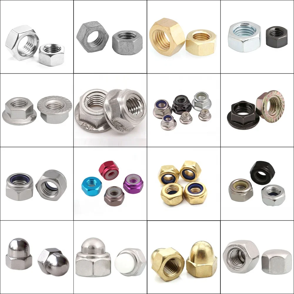 Wxsny Square Cage Nut Supplier M8 Brass Stainless Steel Hex Dome Cap ...