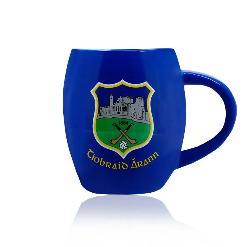 GAA Gaelic Hurling Plain White Custom Logo Sublimation Ceramic Cup Tea ...