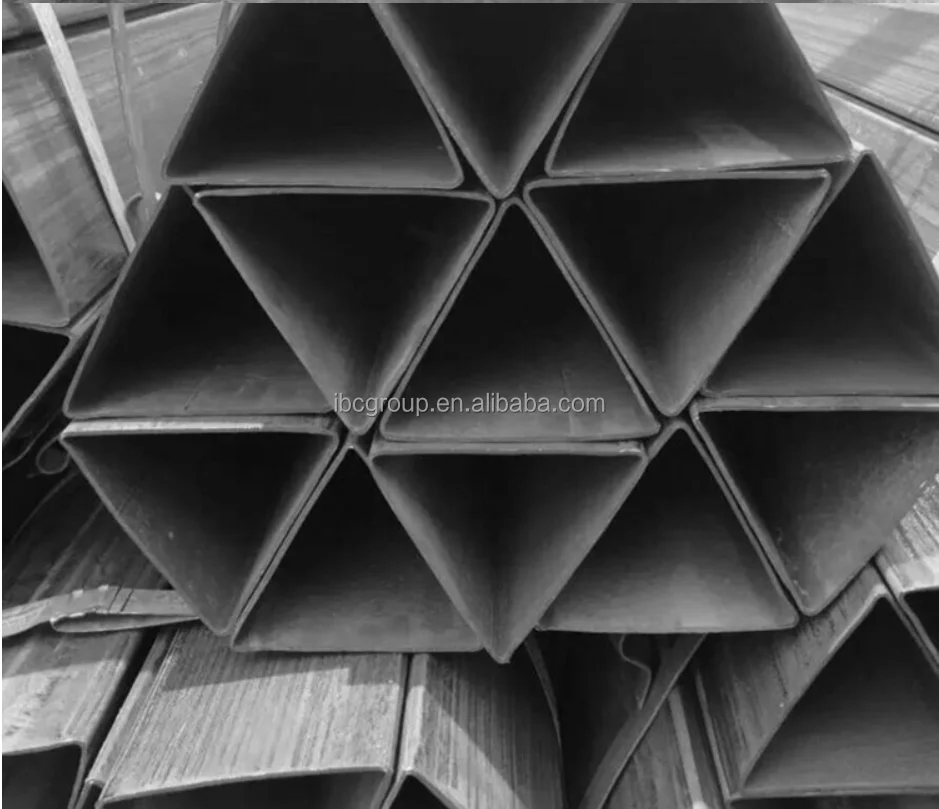 Deformed Carbon Steel Triangular Seamless Galvanized Alloy Steel Tubes ...