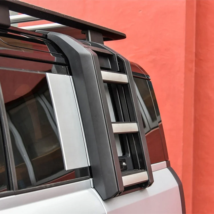 Deployable Side Mounted Roof Rack System Ladder for Land Rover Defender ...