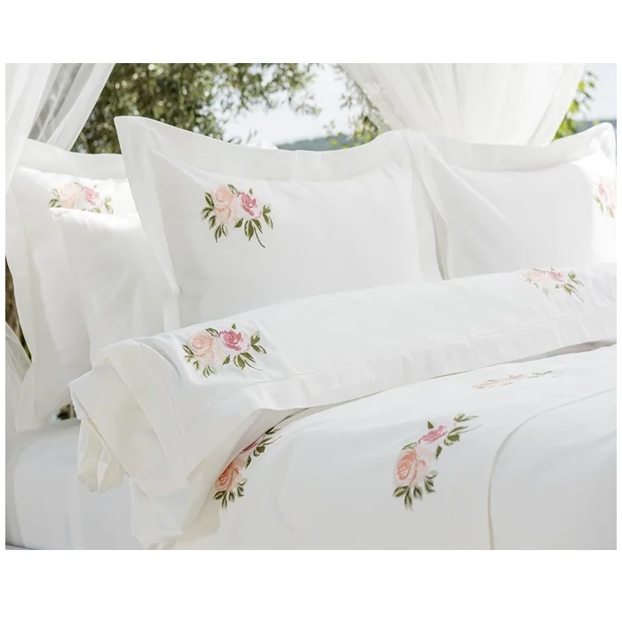 Beautiful Rose Design Duvet Bedding Set - High Quality Cotton