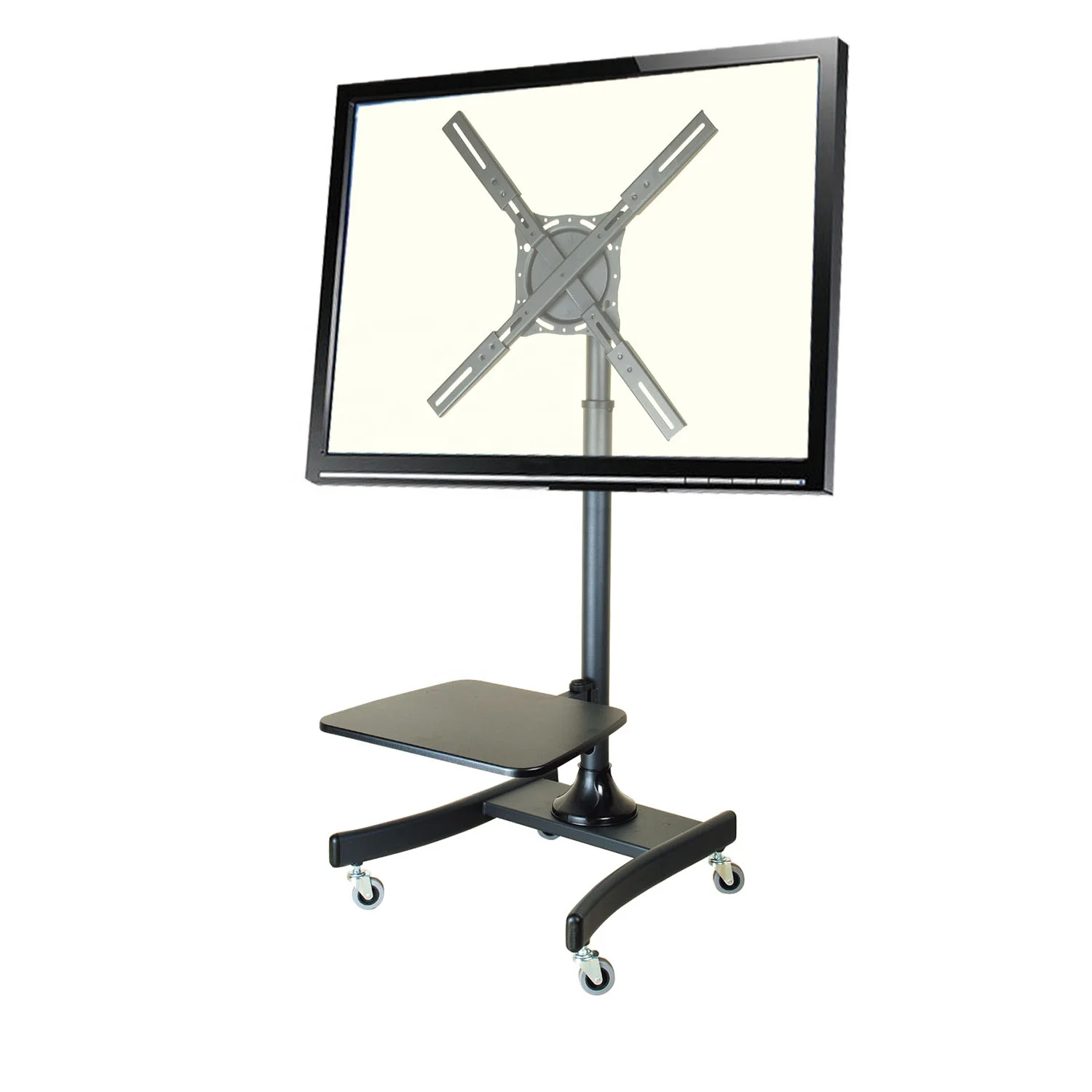 Rotation Vertical Horizontal Digital Signage Tv Mobile Stand For 27 ...