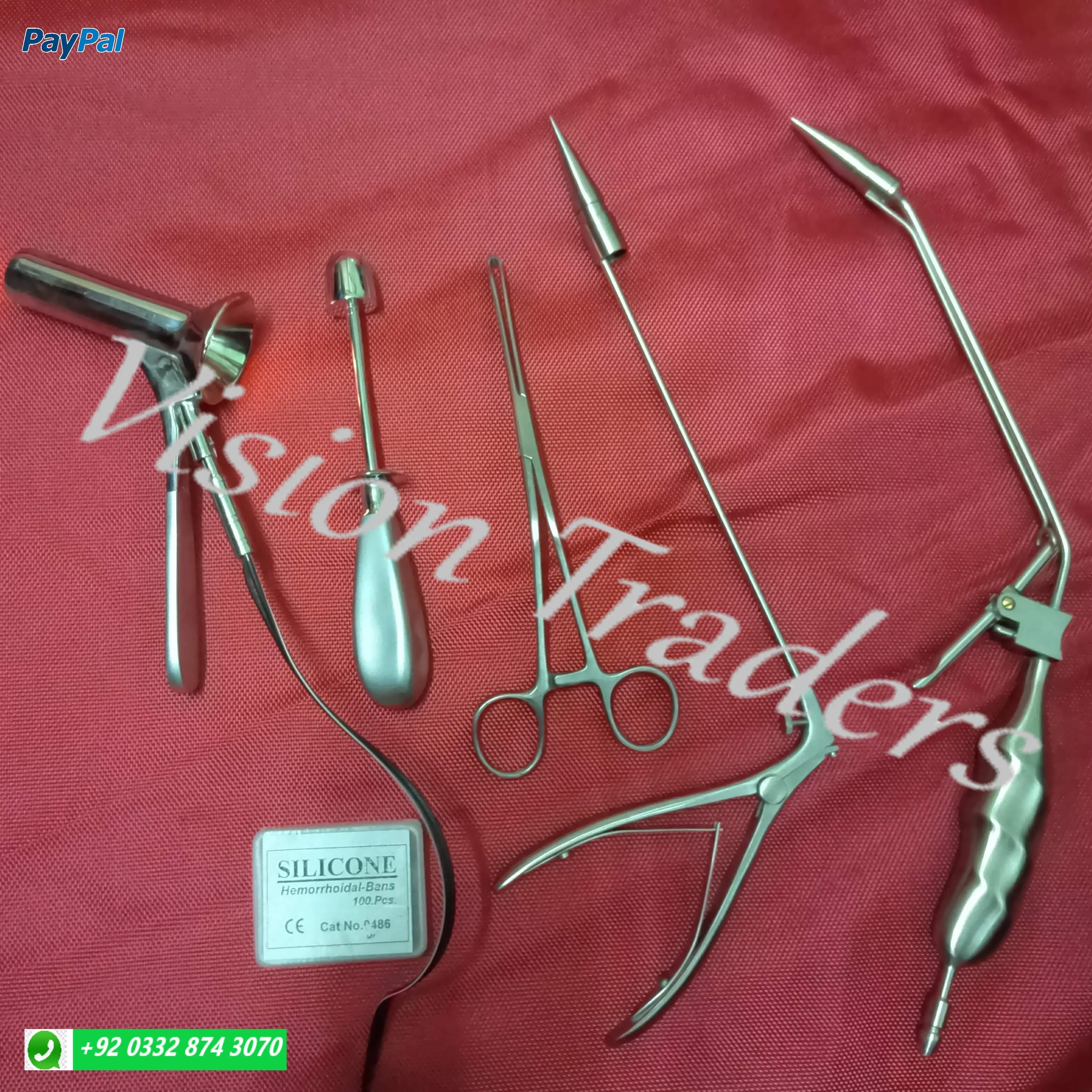 Alibaba.com: Hemorrhoidal Suction Ligators Up & Down Forceps, Straight ...