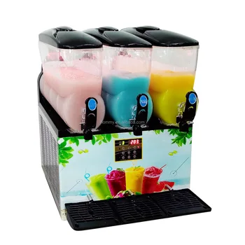 3 Tanks Slush Machine Beverage Maker Slush Machine With Professional ...