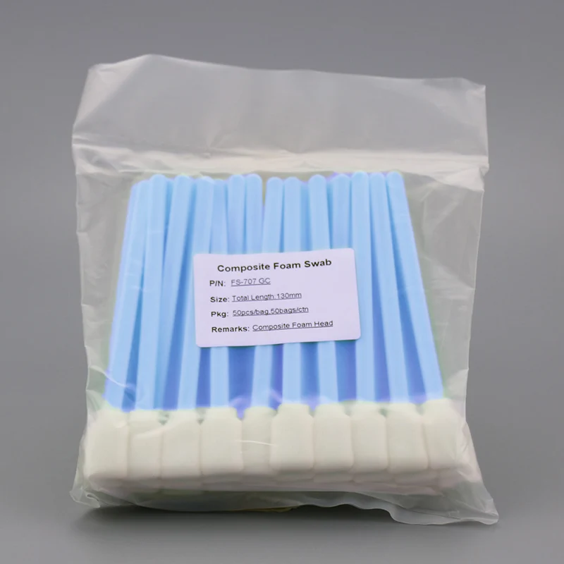 Square Rectangle Foam Cleaning Swab Sticks For Solvent Format Inkjet ...