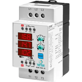 Digital Contactor And Overload Relay With 3x3 Digit Led Display Kon-ter ...