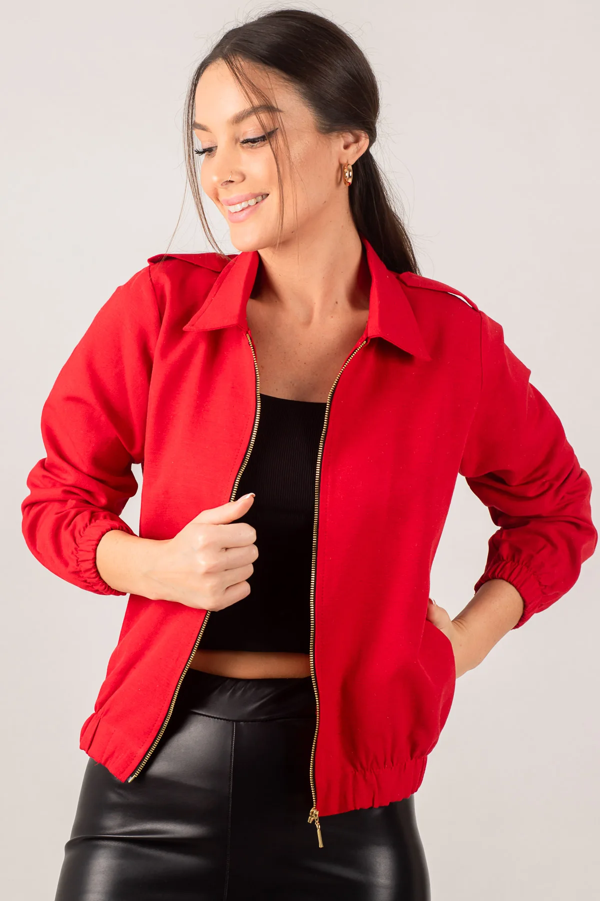 Armonika Viscon Solid Colorful Professional Wear Shirt Women Work ...