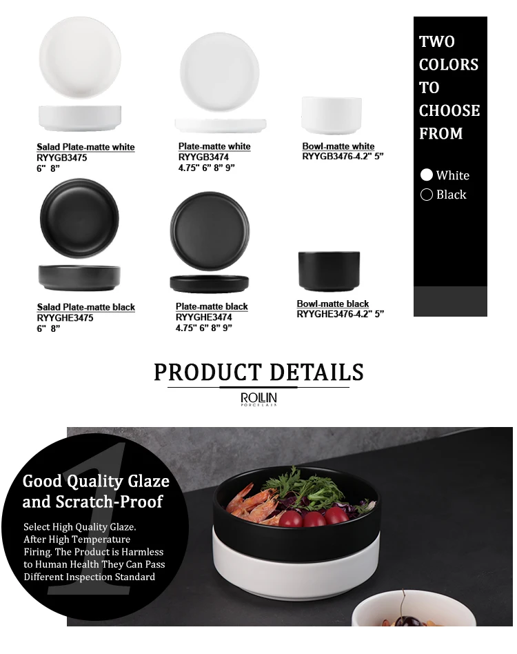Ceramic Dinnerware Sets for Restaurants - Sustainable & Stylish