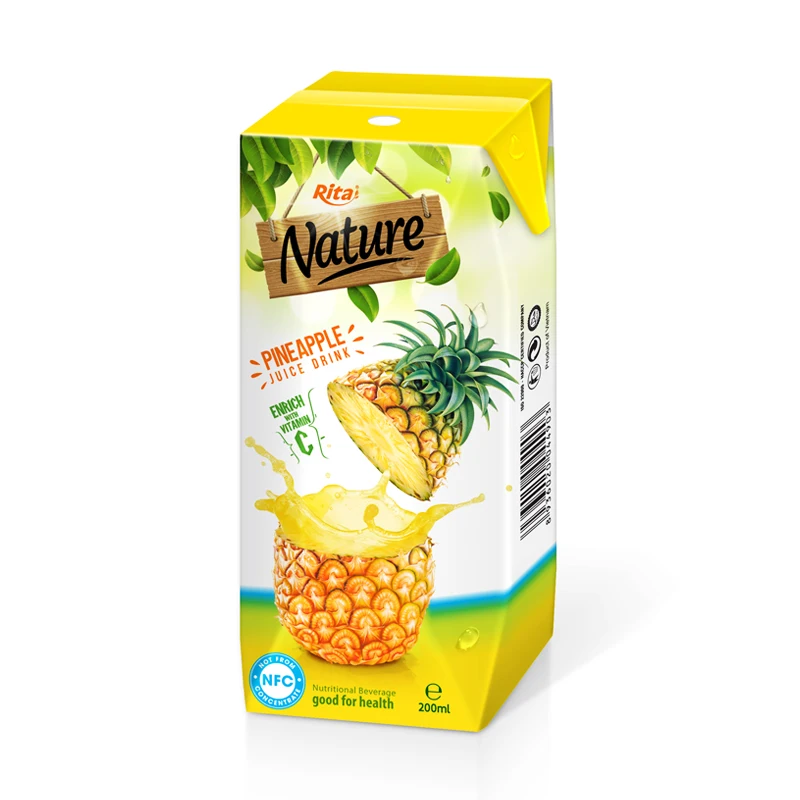 Minute Maid Fresh Pineapple Juice Drink 200mL