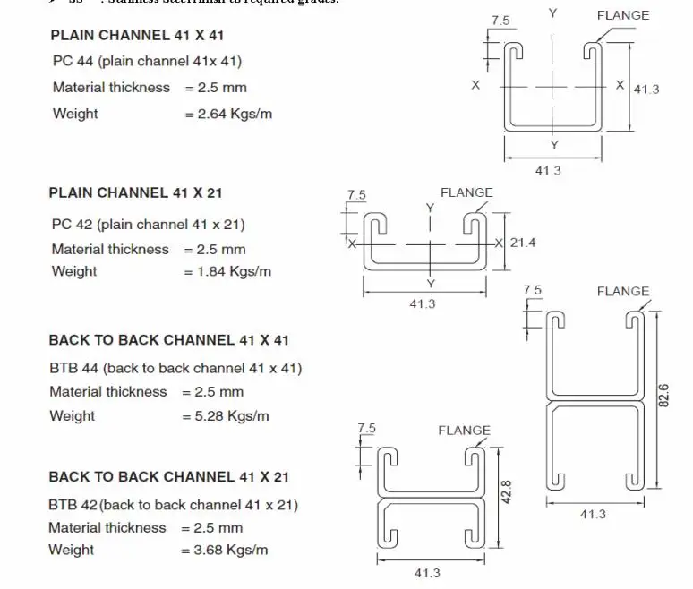 Solar Mounting Structure Strut Channel Roll Forming Machine