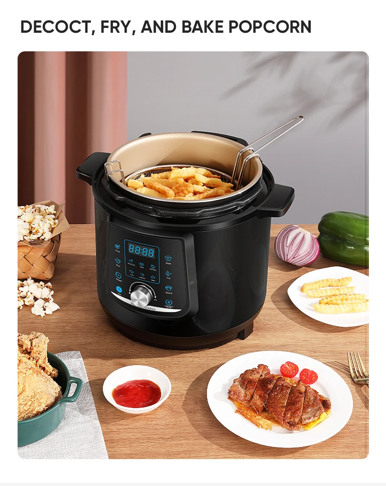 Commercial Household New 6l Non-stick Coating Inner Pot Household ...