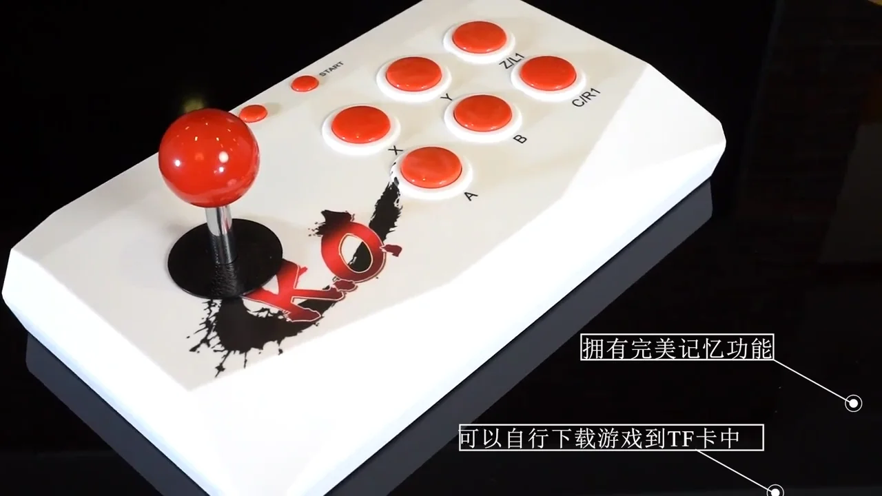 A11 Wireless Joystick Arcade Video Game Console Built-in 2000+ Handheld ...