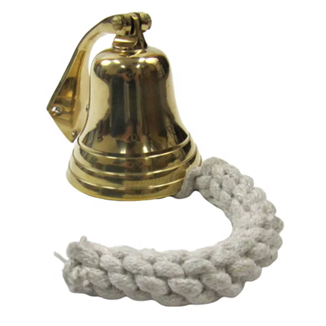 Nautical Brass Ship Bells - Customizable Decorative Gifts