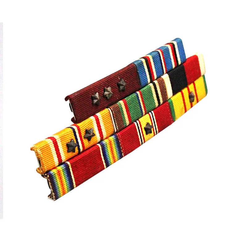 Custom Serviceman Award Medal Pin Stud Ribbon Bar - Buy Medal Ribbon ...