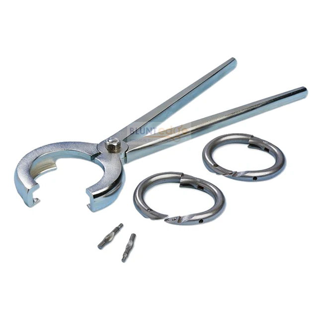 Farm & Ranch Cattle Leader Bull Nose Ring Hoop Clip Large Medium Small ...