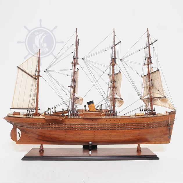 S.S. Gaelic Model Ship - Handcrafted Wooden Decorative Item