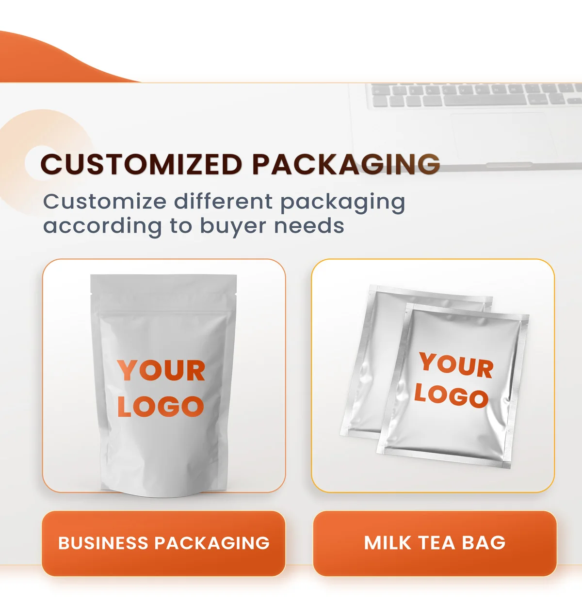 Premium Quality Milk Tea Flavor Powder For Bubble Tea Topping - Buy ...