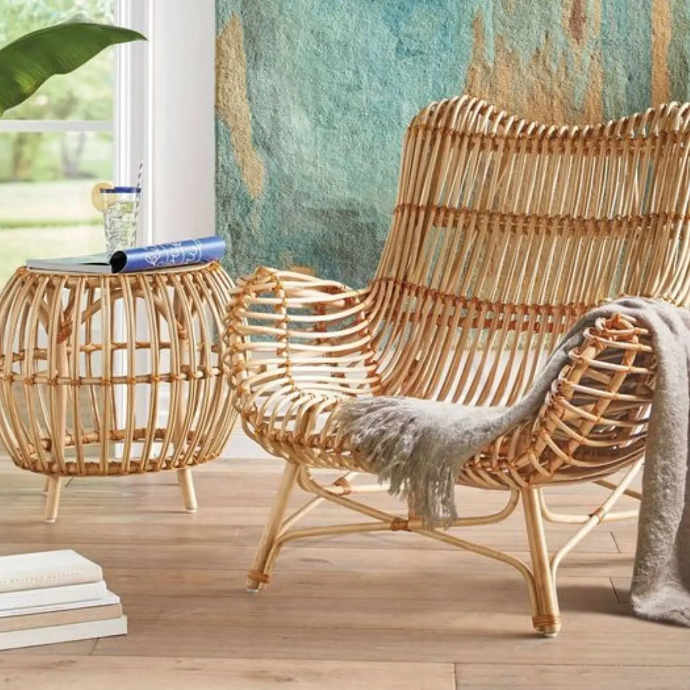 Vietnamese Durable Rattan Lounge Chair - Perfect for Home