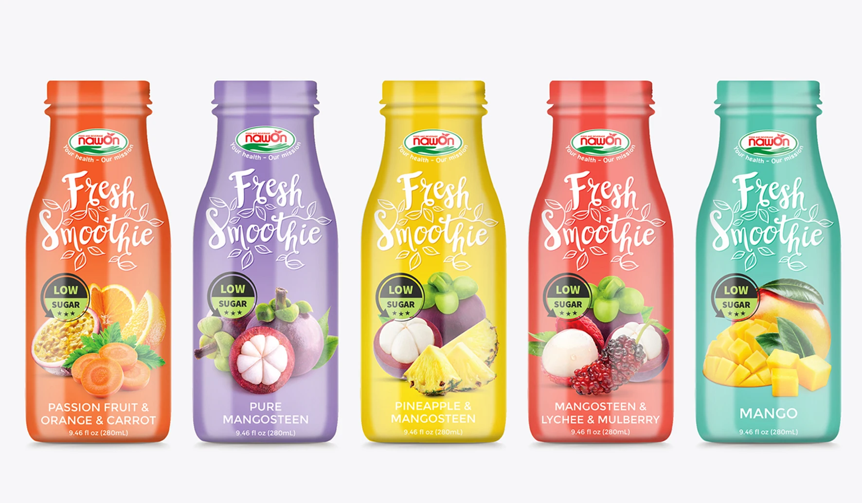 500ml Nawon Fresh Smoothie Purple Fresh Fruit Juice Organic Smoothie ...