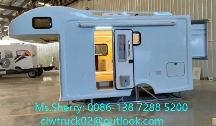 Customized Caravan Shell Box - Luxury Travel Trailer