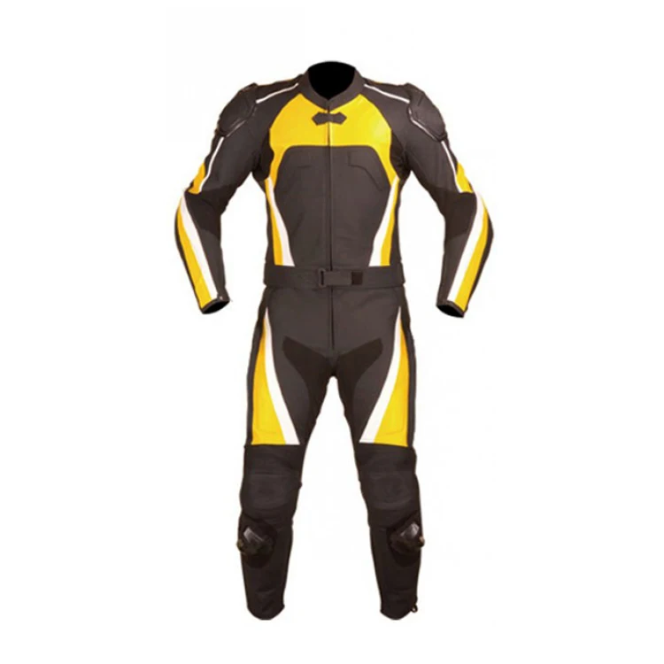 Custom Made Professional Cowhide Motorbike Suit High Quality Men Custom ...