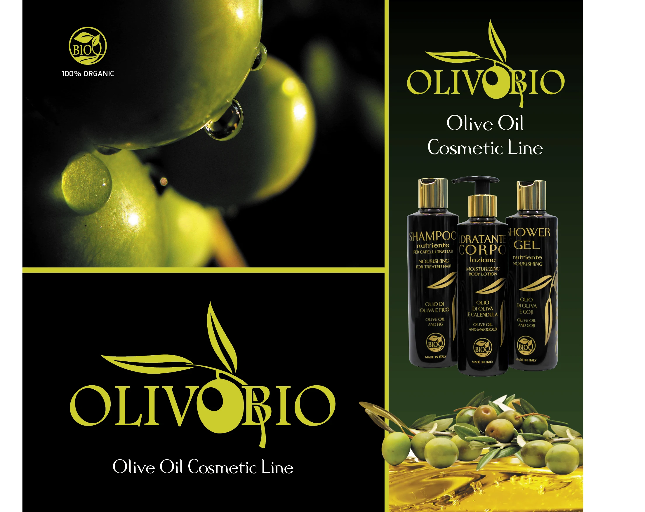 High Quality Organic Olive Oil Made In Italy Moisturizing Body Lotion ...