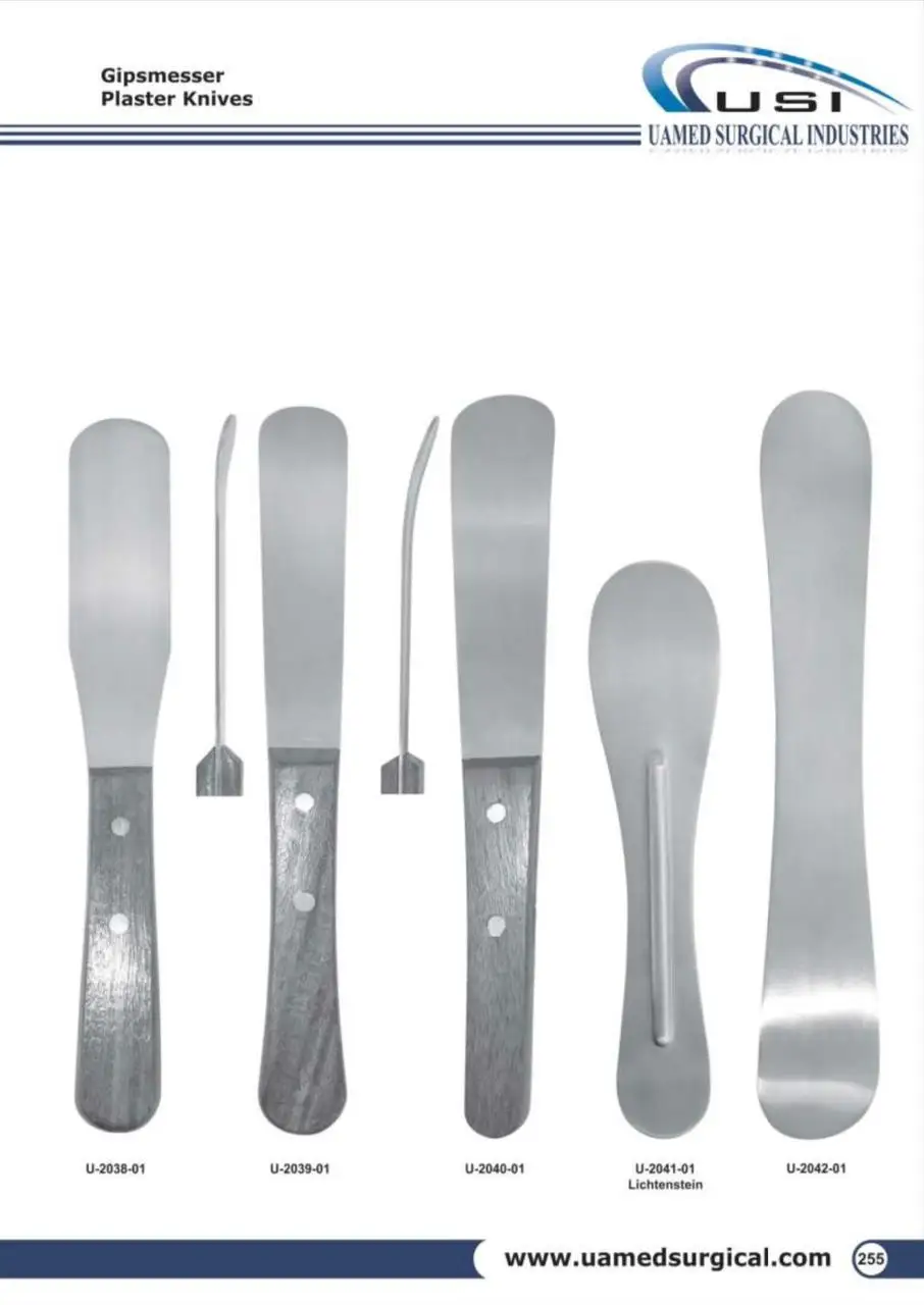 Spatula Dental Plaster Mixing Spatula Stainless Steel End With Wooden ...