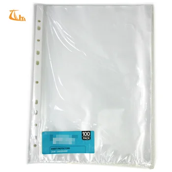 A4 A5 Plastic Clear Sheet Protectors Document Bag - Buy A4 A5 Sheet ...