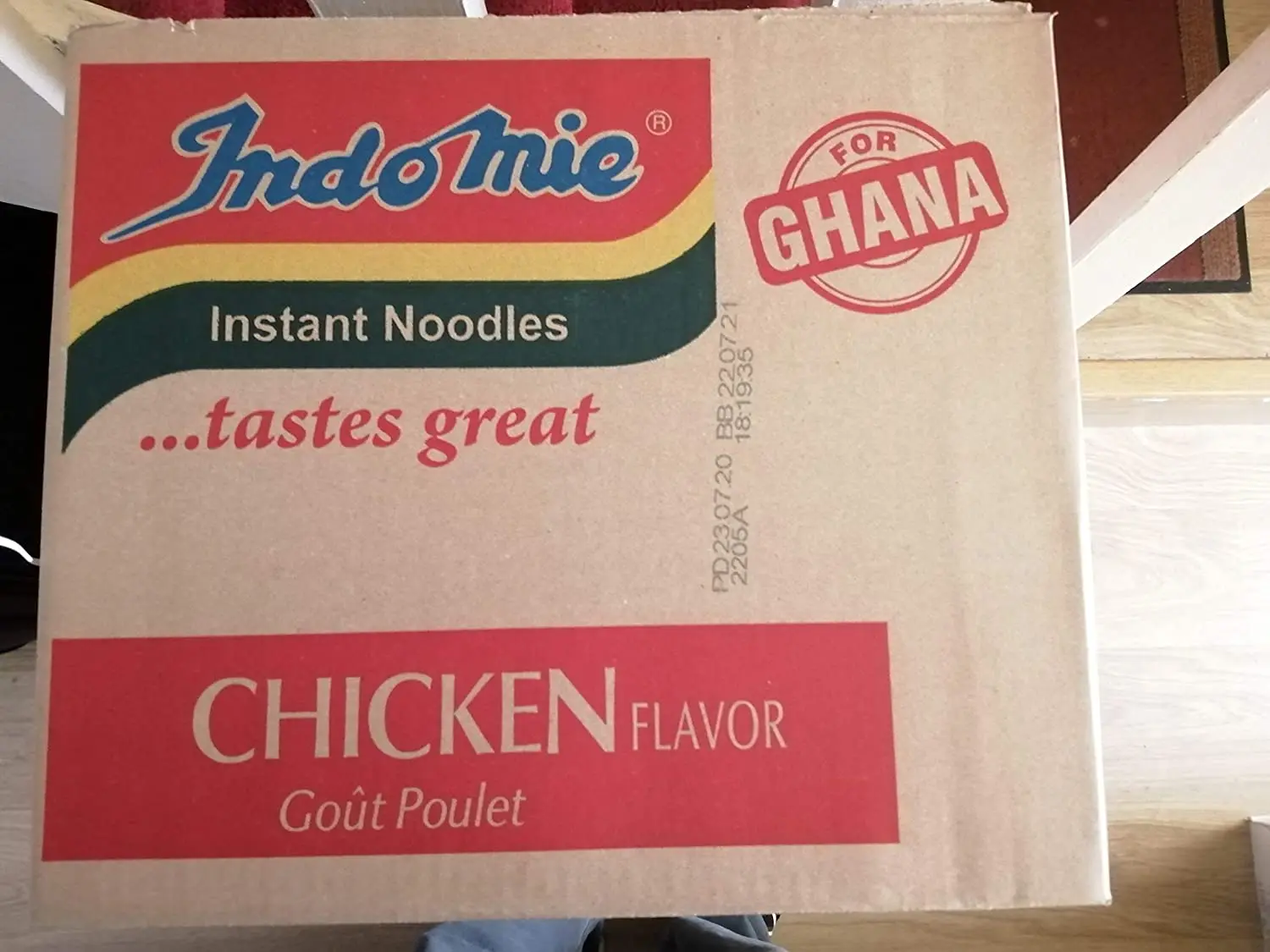 Instant Noodles Indomitable Chicken Flavor 70g - Pack Of 40 - Buy ...