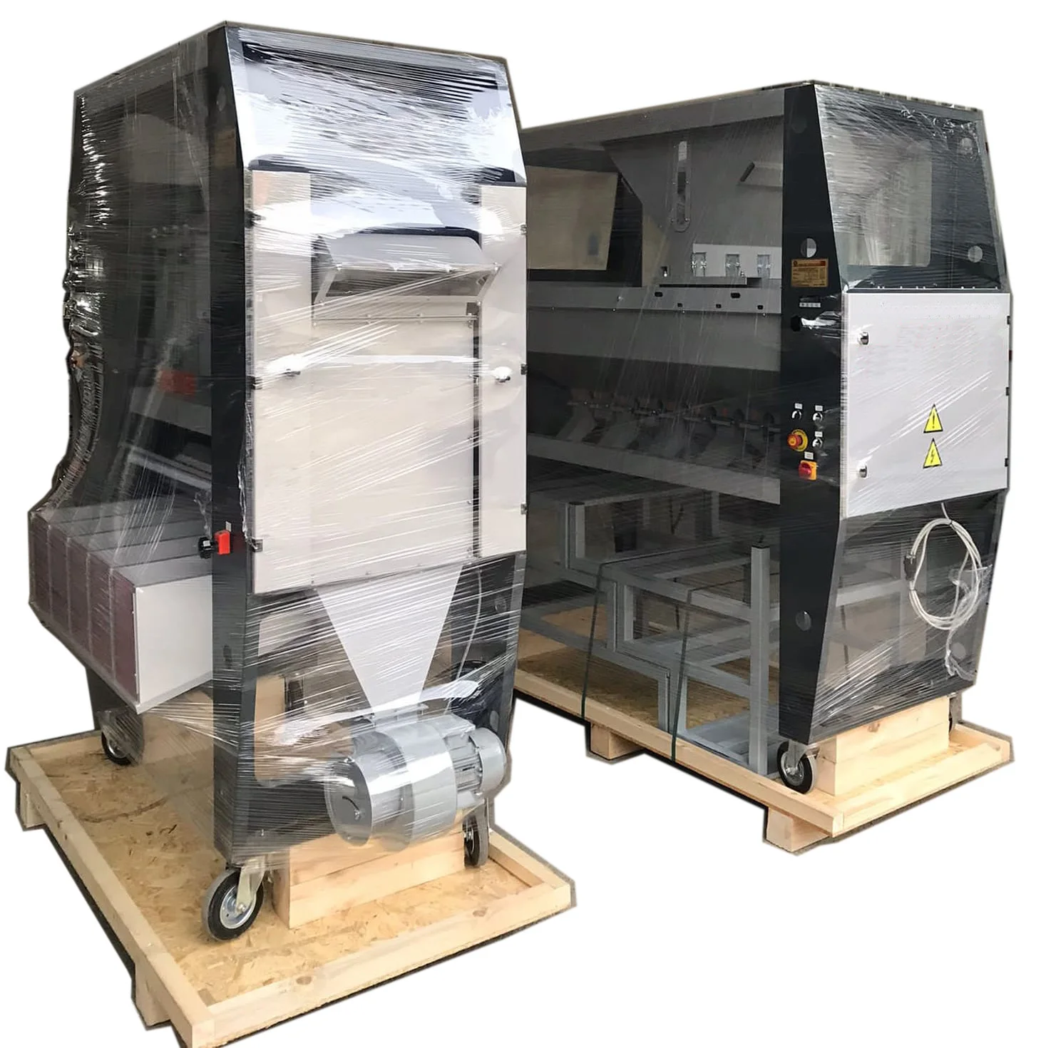 Hazelnut Shell Calibration and Cracking Machine - Easy Use