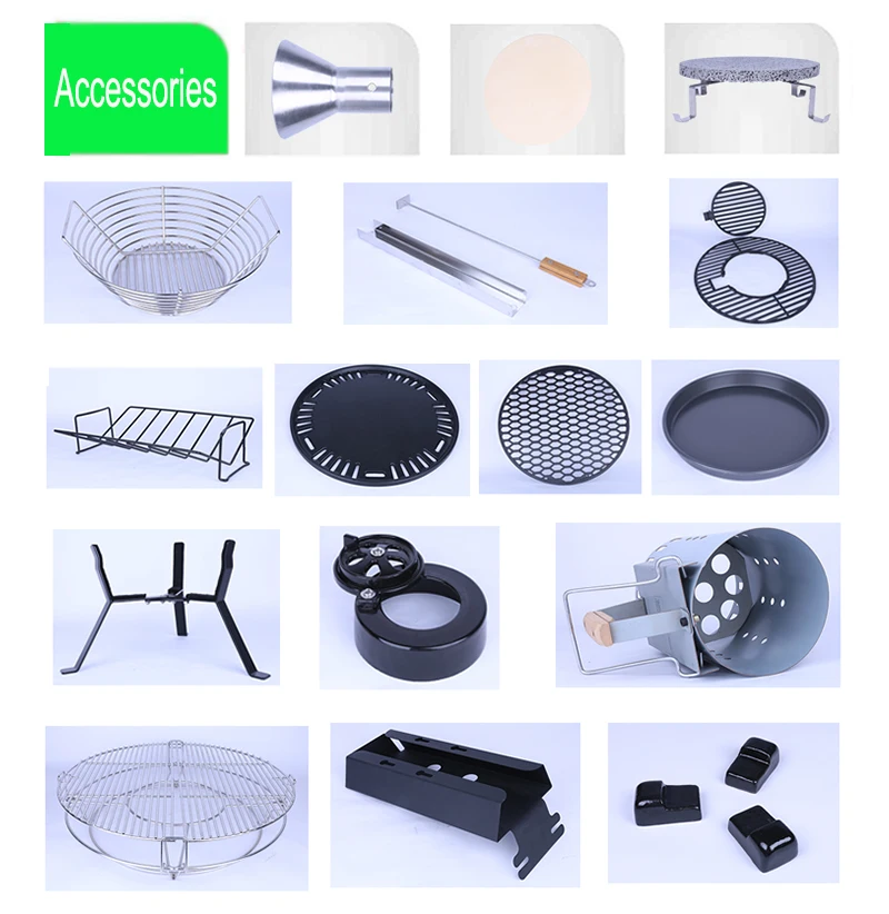 Kamado Ceramic 13 Inch Small Mini Portable Barbceue Grill Leisure ...