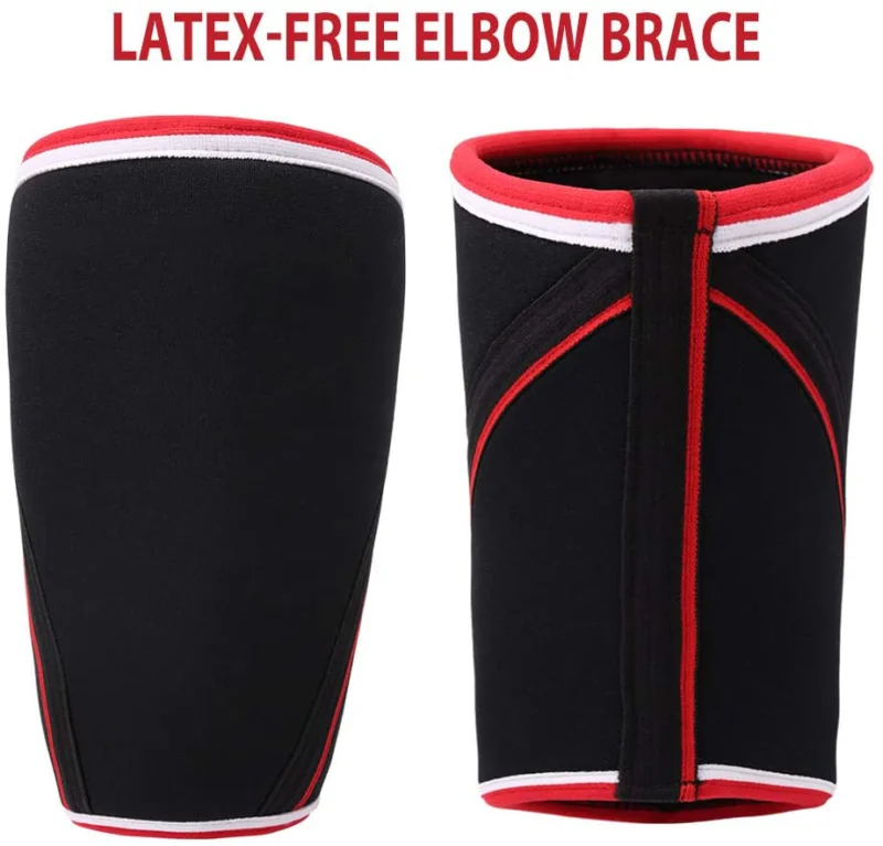 Knee Sleeves For Powerlifting - 7mm Thick Neoprene Sleeve For ...