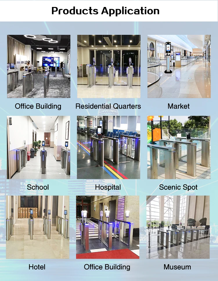 4.3 Inch Face Time Attendance Scanner Wifi Access Control System Facial ...