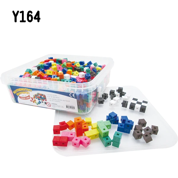 Education Connecting Cubes Building Linking Blocks For Kid - Buy ...