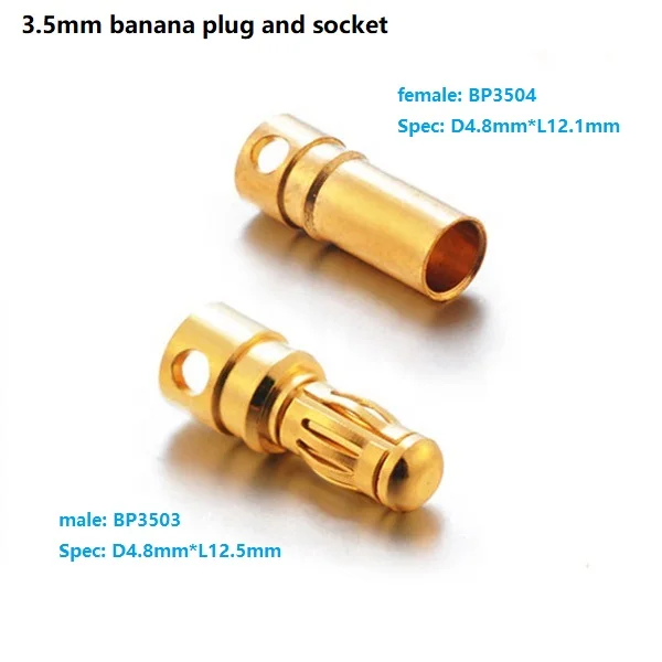 3.0mm Banana Plug - High Quality Connector for Models