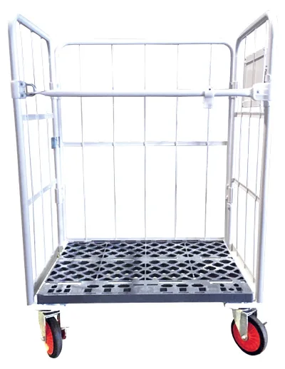 Japanese stackable hand cart with detachable handle , No need to use ...