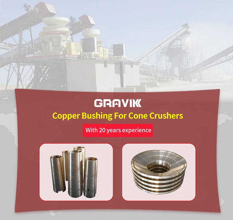 Cone Crusher Cooper Bronze Bushings for Nord.berg Symons