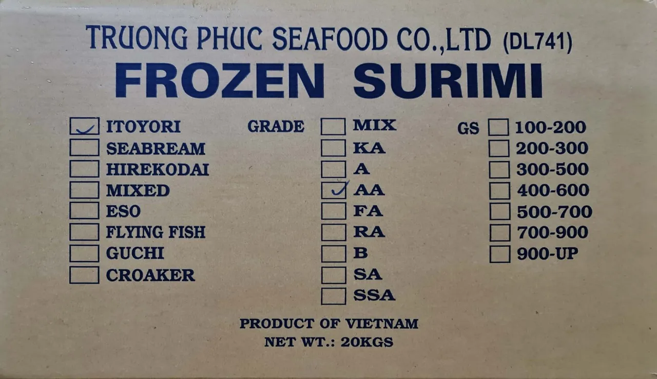 High Quality Frozen Itoyori Surimi 500-700 At Competitive Price - Buy ...