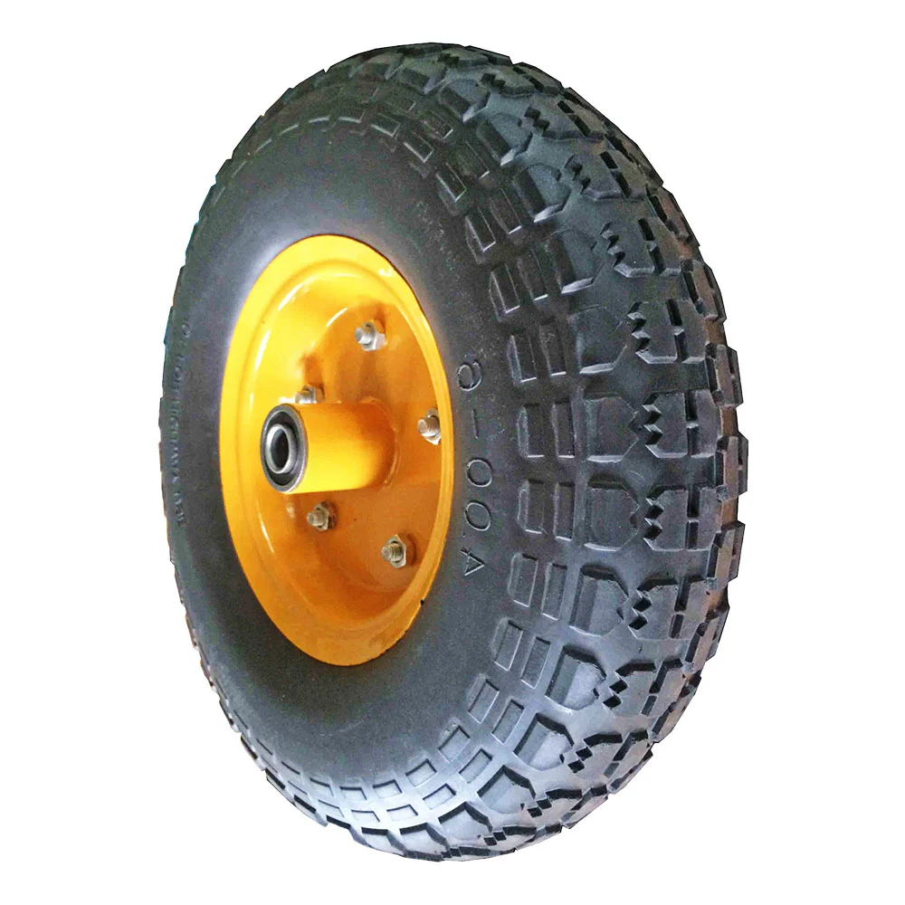 Oem Steel Lawn Cart Wheelbarrow Trolley Dolly Tire Wheel Flat Free With ...