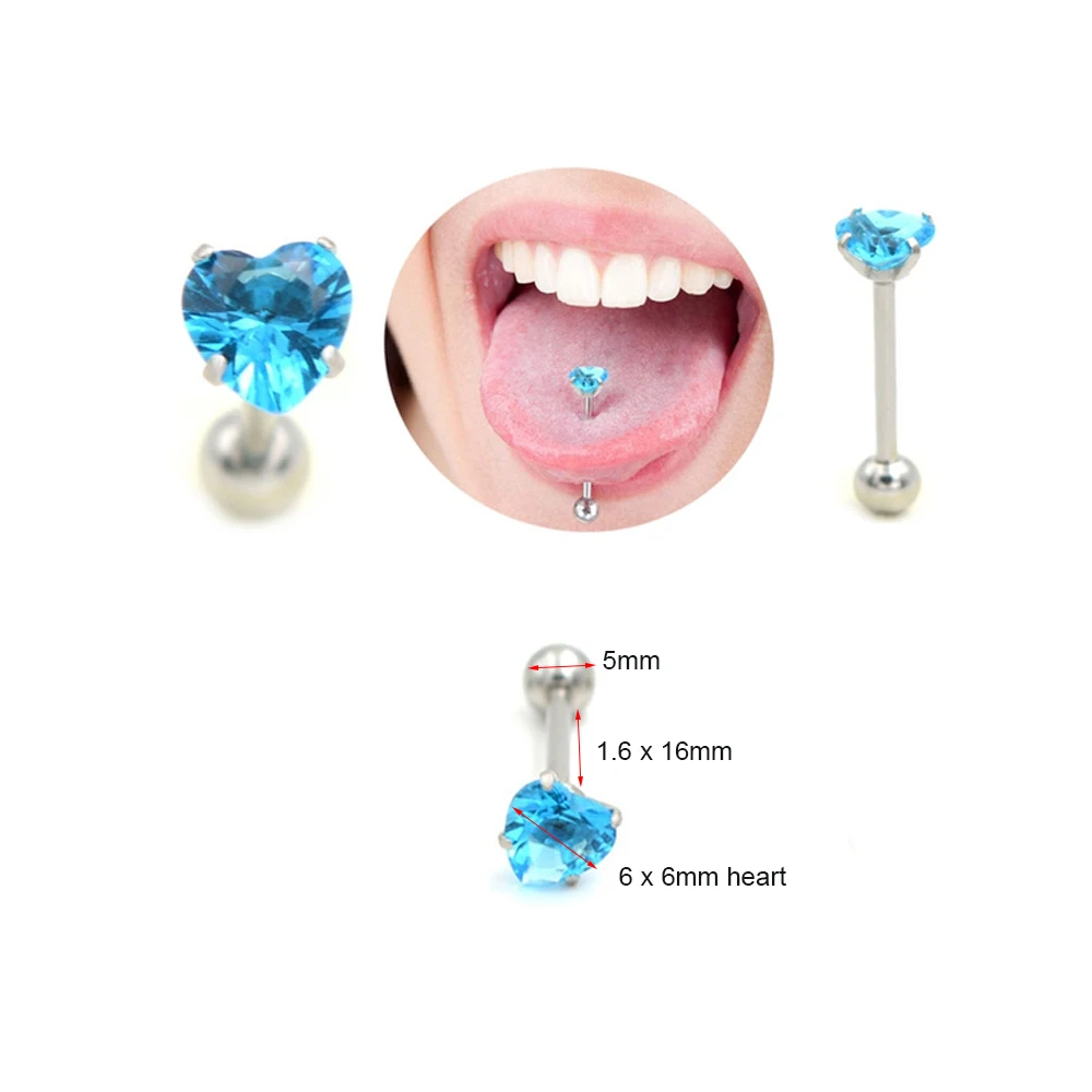 Tongue Piercing Chart