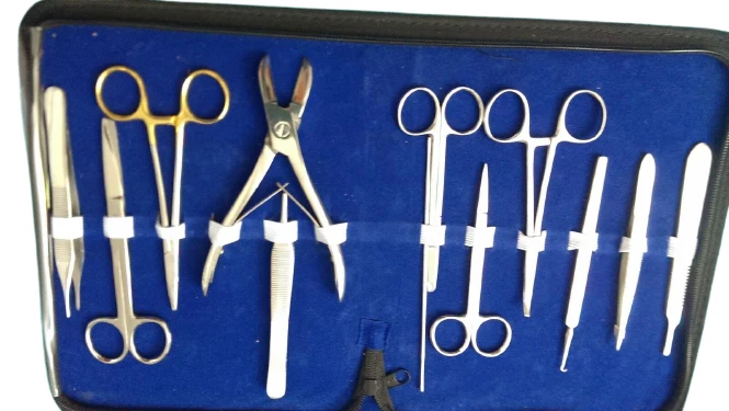 Minor Surgery Set 13 PCS - Basic Surgical Instruments