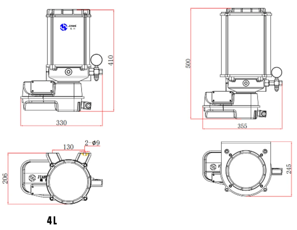 Grease Pump Of Grease Lubrication System China Factory Dbs 12v 24v 220v ...